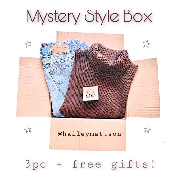 Vintage | Tops | Mystery Style Box 3 Major Items Lots Of Surprise ...